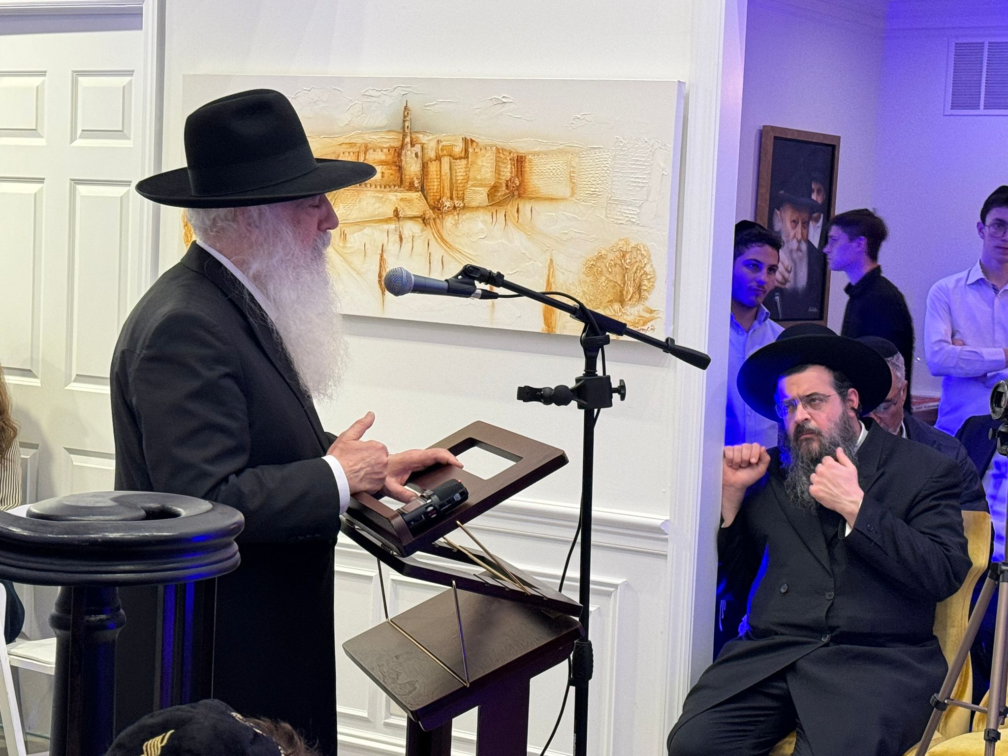 Shiur in Monsey, NY by the Tzadik Rabbi David Pinto Shlita - Rabbi ...