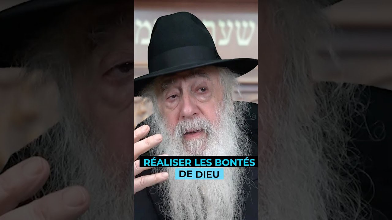 Réaliser la bonté de Dieu et faire les Mitsvot avec joie - Le Tsadik ...
